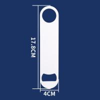 China Customized Coated Stainless Steel Sublimation Bottle Opener Blanks Corrosion Resistance for sale
