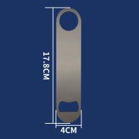 China Customized Coated Stainless Steel Sublimation Bottle Opener Blanks Corrosion Resistance for sale
