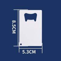 China Customized Coated Stainless Steel Sublimation Bottle Opener Blanks Corrosion Resistance for sale