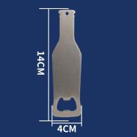 China Customized Coated Stainless Steel Sublimation Bottle Opener Blanks Corrosion Resistance for sale