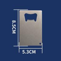 China Customized Coated Stainless Steel Sublimation Bottle Opener Blanks Corrosion Resistance for sale