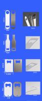China Customized Coated Stainless Steel Sublimation Bottle Opener Blanks Corrosion Resistance for sale