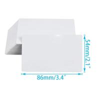 China Double Sided Sublimation Metal Blanks Printable Sublimation Business Card Blanks for sale