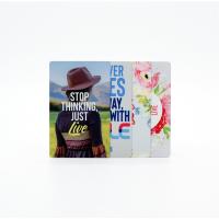 China Double Sided Sublimation Metal Blanks Printable Sublimation Business Card Blanks for sale