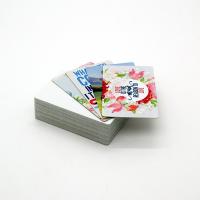 China Double Sided Sublimation Metal Blanks Printable Sublimation Business Card Blanks for sale