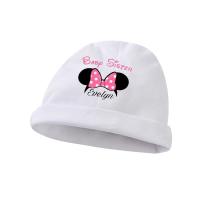 China Custom Sublimation Blanks Baby Warm Hat Cuffed Brim For Sublimation Photo Printing for sale