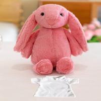 China DIY 30cm Sublimation Stuffed Animals Easter Bunny Plush Toy With Customizable T Shirt for sale