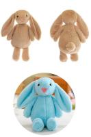 China DIY 30cm Sublimation Stuffed Animals Easter Bunny Plush Toy With Customizable T Shirt for sale