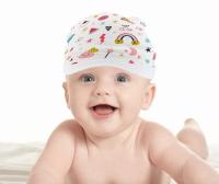 China White Newborn Sublimation Blank Baby Hat Personalized Custom Polyester Super Soft Sublimation Babies Hats for sale