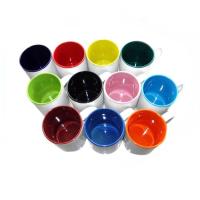 China DIY 11oz White Ceramic Sublimation Coffee Mug Inner Color For Sublimation Photo Printing for sale