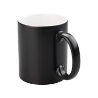 China Ceramic 11oz Sublimation Color Changing Mug Custom Heat Transfer Mugs for sale