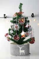 China Personalized Sublimation Aluminium Hanging Christmas Decorations Metal Sublimation Christmas Ornament Blanks for sale