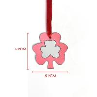 China Sublimation Christmas Gift Ideas Christmas Tree Pendant Customized Photo Christmas Ornaments for sale