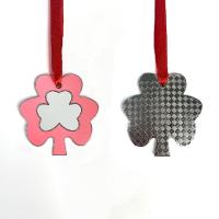 China Sublimation Christmas Gift Ideas Christmas Tree Pendant Customized Photo Christmas Ornaments for sale