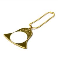 China Sublimation Christmas Blanks Metal Jingle Bell Christmas Tree Hanging Ornament for sale