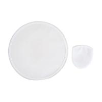 China Personalized Round Polyester Sublimation Folding Fan For Heat Transfer for sale