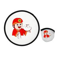 China Personalized Round Polyester Sublimation Folding Fan For Heat Transfer for sale