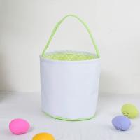 China Diy Printable Sublimation Easter Basket Personalized Easter Bunny Sublimation Bags for sale