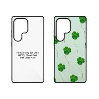 China Customizable 2D TPU Glass Sublimation Blank Phone Case Protector For Galaxy S25 Mobile Phone Cover for sale