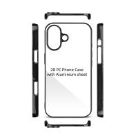 China Iphone 16 Pro Phone Case For Sublimation Custom Printing 2D PC Blank Sublimation Phone Cases for sale