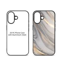 China Iphone 16 Pro Phone Case For Sublimation Custom Printing 2D PC Blank Sublimation Phone Cases for sale