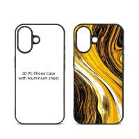 China Iphone 16 Pro Phone Case For Sublimation Custom Printing 2D PC Blank Sublimation Phone Cases for sale