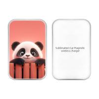 China Custom Portable Sublimation Magsafe Wireless Car Charger For IPhone for sale
