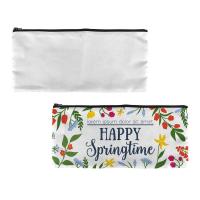 China DIY Custom Sublimation Make Up Bag Personalized Pencil Pouch Cosmetic Bag for sale