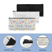 China DIY Custom Sublimation Make Up Bag Personalized Pencil Pouch Cosmetic Bag for sale