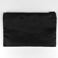 China Polyester Blank Sublimation Cosmetic Bags Lipstick Mirror Pencil Pouch Sublimation Makeup Bag Blanks for sale