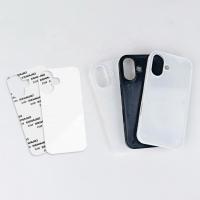 China Custom Sublimation Iphone 16 TPU Silicone Phone Case With Aluminium Sheet Blank Mobile Phone Cover for sale