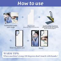 China Custom Design Sublimation TPU PC Mobile Phone Shell For Samsung S22 Ultra Phone Case for sale