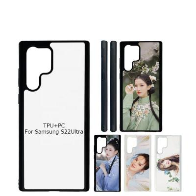 China Custom Design Sublimation TPU PC Mobile Phone Shell For Samsung S22 Ultra Phone Case for sale