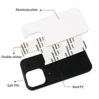 China 2D TPU PC Custom Print Sublimation Blanks Phone Case For Iphone 12 13 14 15 Pro Max Mobile Phone Covers for sale