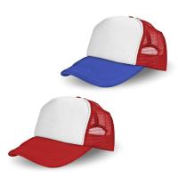 China Custom Sublimation Mesh Cap Trucker Cap Colored Hats For Sublimation for sale