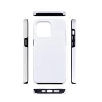 China 2 In 1 Tough Sublimation Phone Case Iphone 15 Blank Coated 3d Mobile Cover For Sublimation for sale