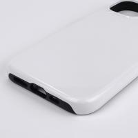 China 2 In 1 Tough Sublimation Phone Case Iphone 15 Blank Coated 3d Mobile Cover For Sublimation for sale