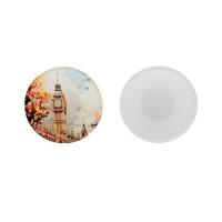 China DIY Printable Blank Acrylic Sublimation Car Vent Clip Air Freshener For Heat Transfer for sale