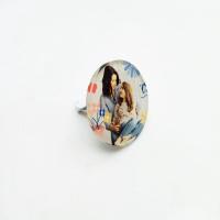 China DIY Printable Blank Acrylic Sublimation Car Vent Clip Air Freshener For Heat Transfer for sale