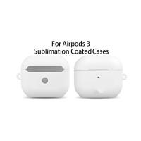 China Customized Blank Sublimation For Airpod 3 Case Sublimation Coated PC Earphone Case for sale