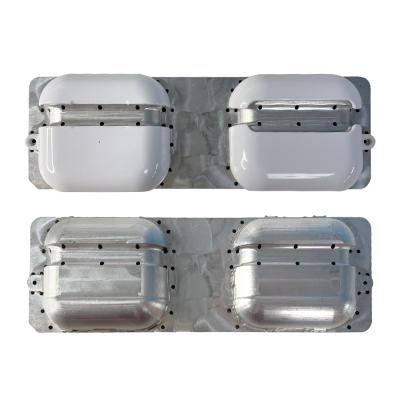 China Custom PC Coated 3D Sublimation Airpods Pro Case For Heat Transfer for sale
