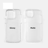 China Coated Sublimation Transparent Phone Case Custom Clear Phone Case For Heat Transfer for sale