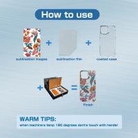 China Coated Sublimation Transparent Phone Case Custom Clear Phone Case For Heat Transfer for sale