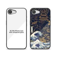 China Iphone Camera Lens Protector Sublimation Glass Mobile Cover Tempered Glass Iphone 16e Case for sale