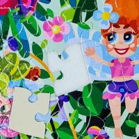 China DIY Custom Sublimation Puzzle Blanks A3 A4 A5 Personalized Photo Puzzle for sale