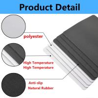 China Sublimation On Mouse Pad Diy Custom Print Neoprene Rubber Blank Mouse Pads For Heat Transfer for sale