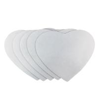 China Custom Sublimation Textile Blanks Heart Shape Sublimation Mouse Pads Wholesale for sale
