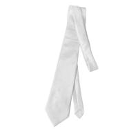 China Customized Blank White Silk Sublimation Necktie For kids And Adult for sale