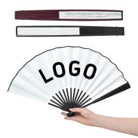China Diy Custom Blank 8 Inch And 10 Inch Silk Sublimation Hand Fans For Heat Press for sale