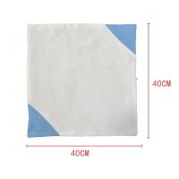 China Custom Print Double-Side Blank Sublimation Pillow Case 40*40CM Polyester Colored Corner Sublimation Pillow Blanks for sale
